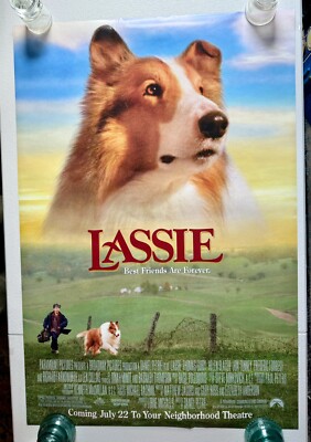 LASSIE MOVIE POSTER 2 Sided ORIGINAL FINAL 27x40 HELEN SLATER TOM GUIRY ...