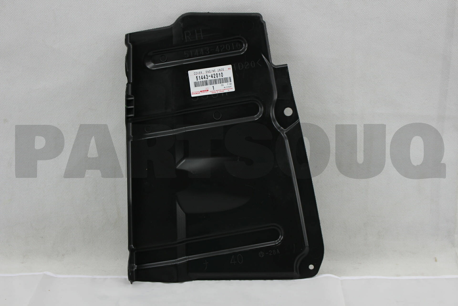 5144342010 Genuine Toyota COVER, ENGINE UNDER, REAR RH 51443-42010 | eBay