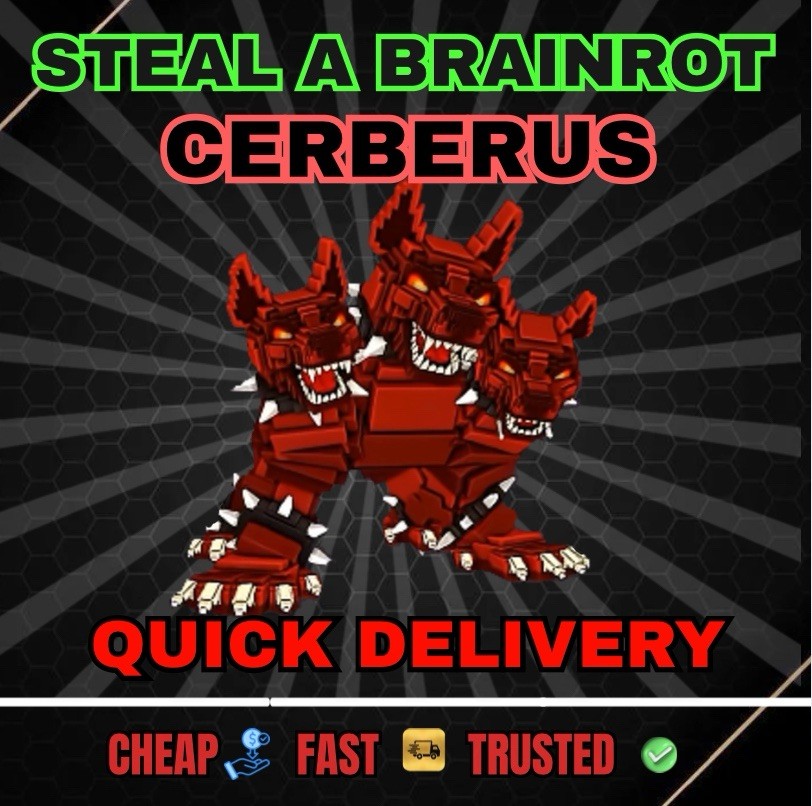 💸🐺CERBERUS🐺💸- STEAL A BRAINROT CHEAP!⚡| SAB | LEGIT | eBay UK
