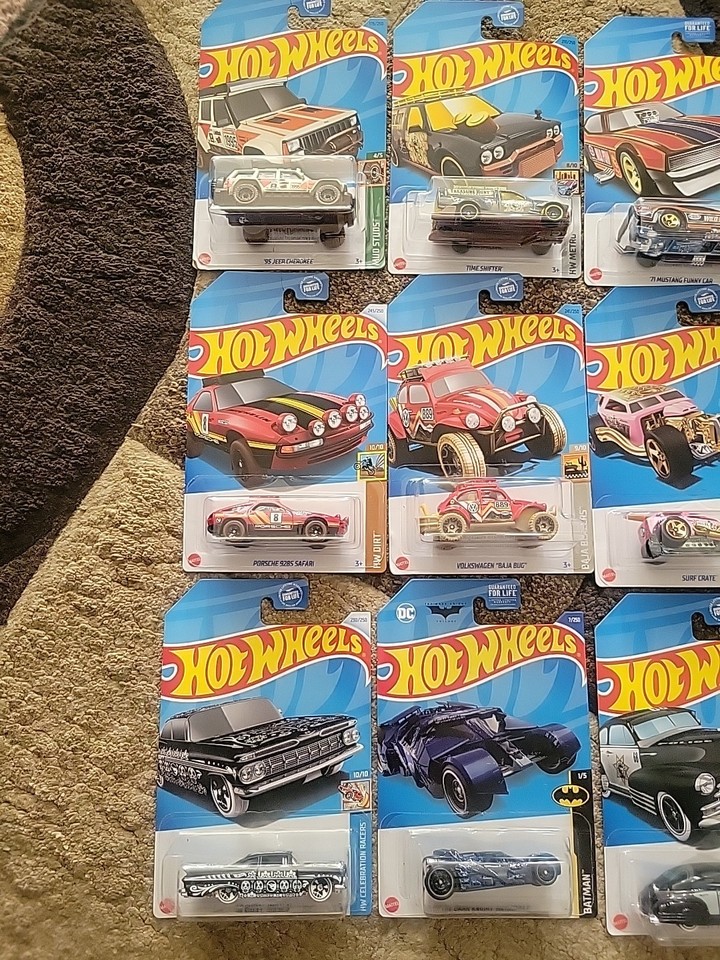Lot Of 11 Hot Wheels Treasure Hunts Porsche, VW, dark Knight, Chevy, Jeep | eBay