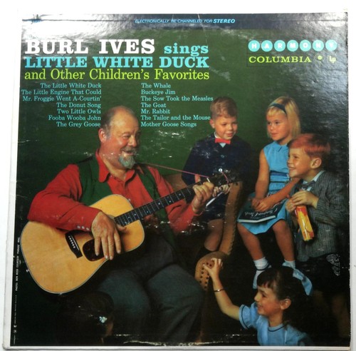 Burl Ives Little White Duck Vinyl Record Harmony Stereo LP HS 14507 | eBay