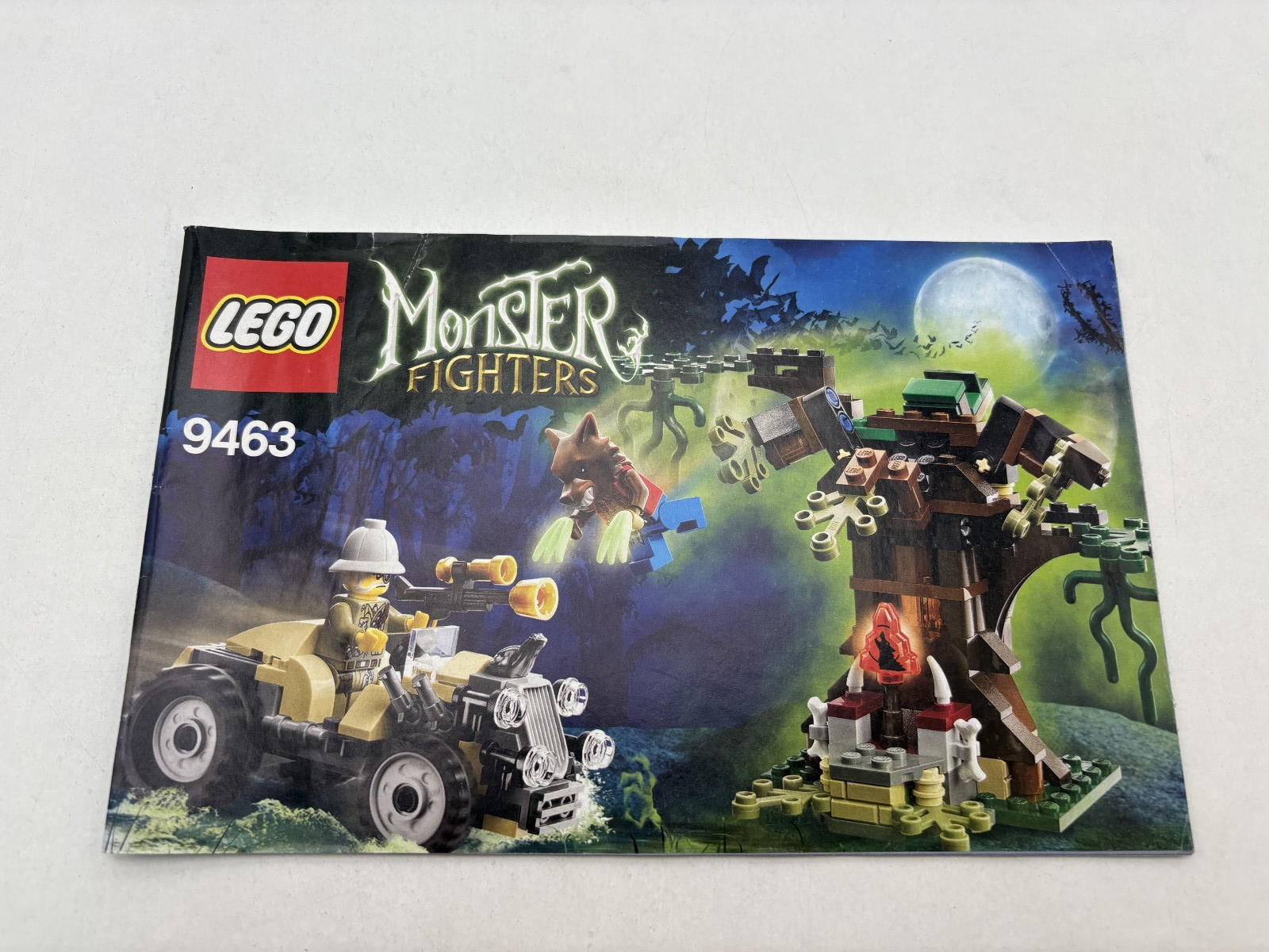 LEGO® Bauanleitung Monster Fighters 9463 The Werewolf Instruction ...