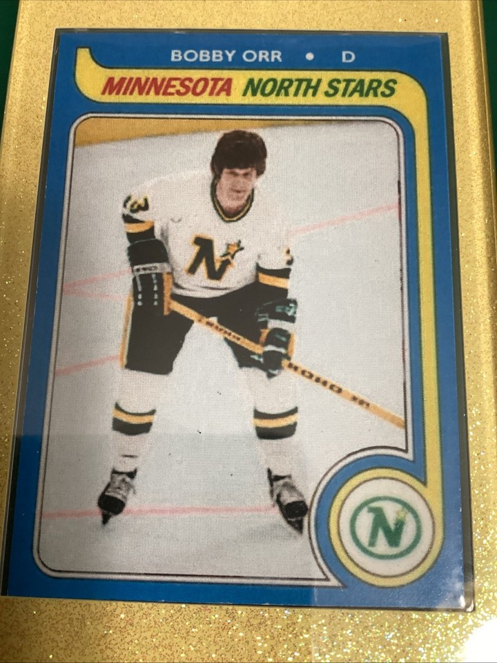 1979 BCC Custom Card Bobby Orr Minnesota North Stars Gold | eBay