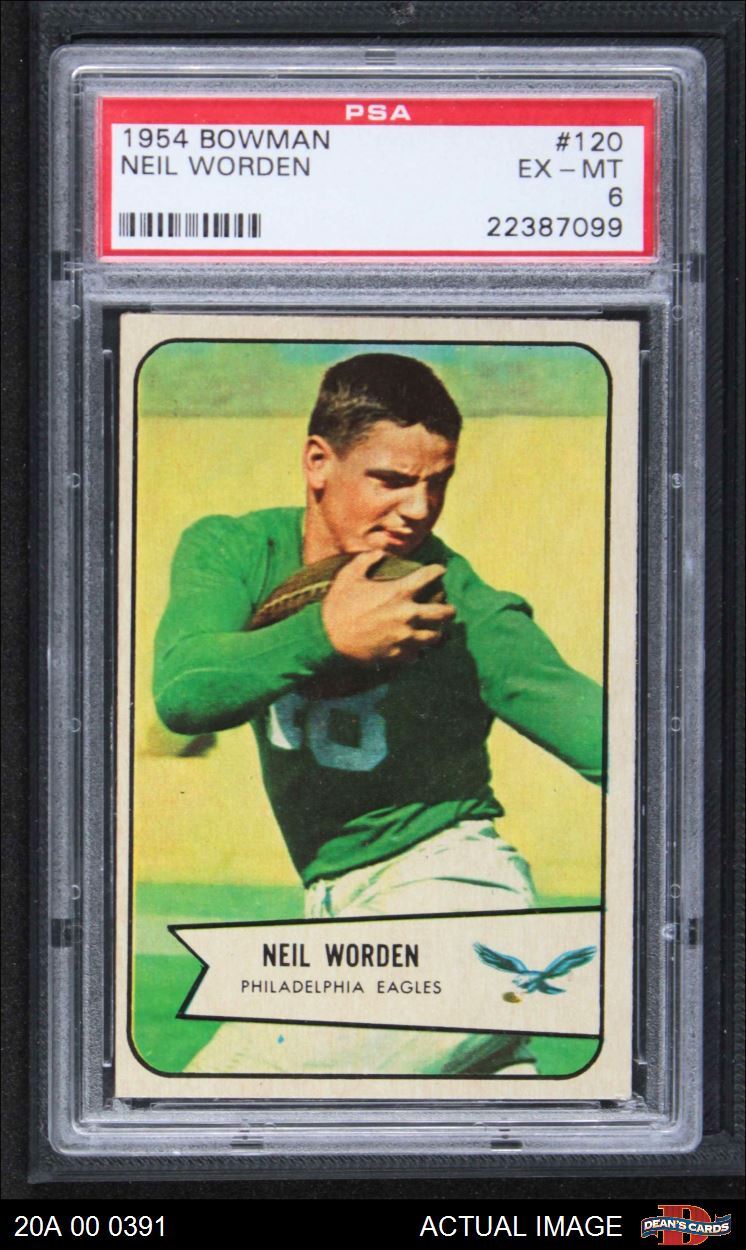 1954 Bowman - #120 Neil Worden (RC) for sale online | eBay