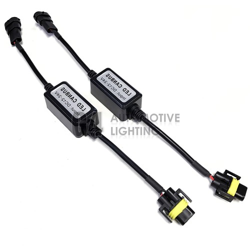 2x Canbus H11 H8 LED Decoder Error Free Anti-Flicker Warning Canceller ...