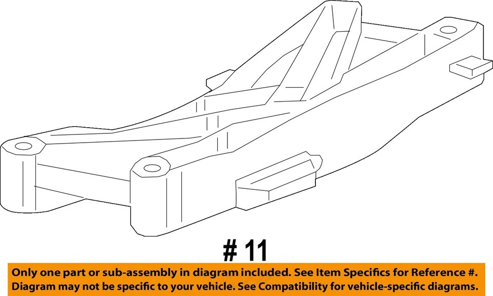 CHRYSLER OEM-Transmission Cross Member 4578055AE | eBay
