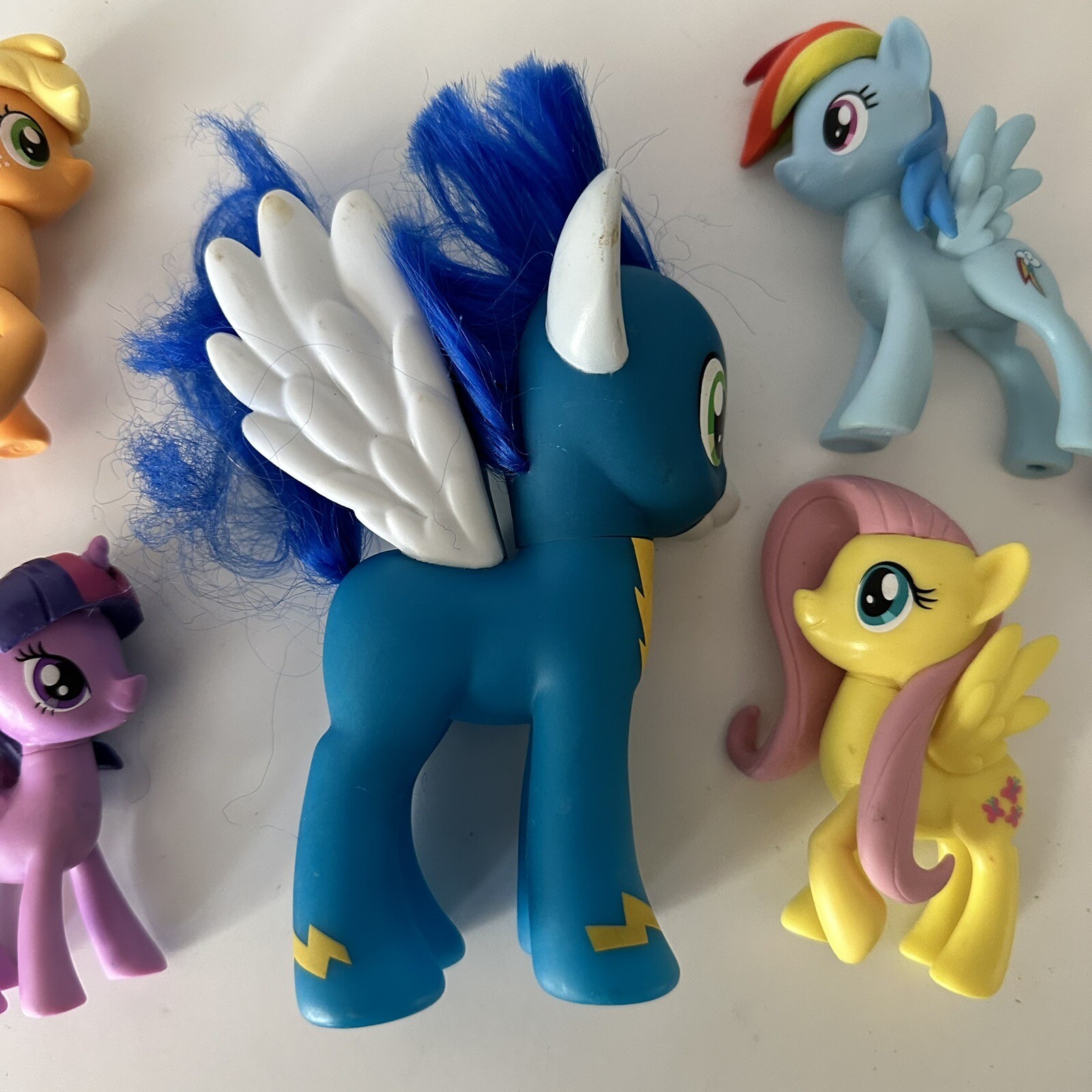 My Little Pony Soarin Wonderbolt Figurine Blue Horse Toy Mixed Lot | eBay