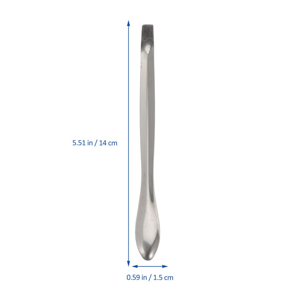 12Pcs Stainless Steel Measuring Spoon for Lab Sampling and Measurement ...