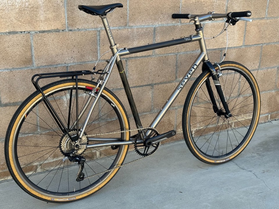 Seven IMX Cyclocross bike Paul Components titanium carbon gravel CX ...