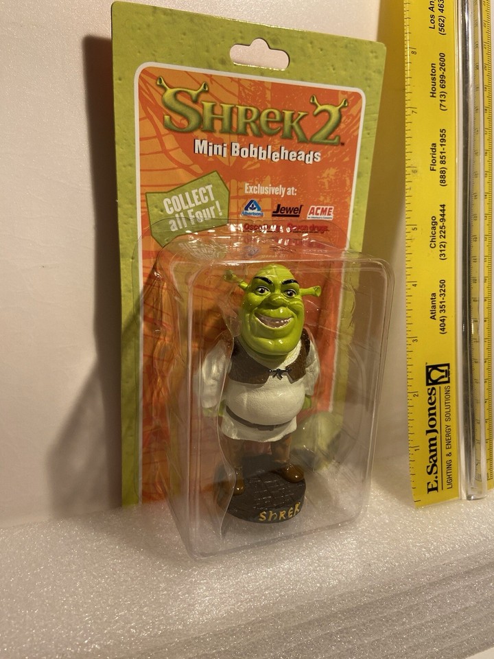 Shrek 2 - Mini Bobble Heads- Shrek Figurine - New in Package - 2003 | eBay