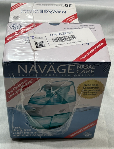 Navage Nasal Irrigation Starter Bundle: Navage Nose Cleaner W/ 30 Salt ...
