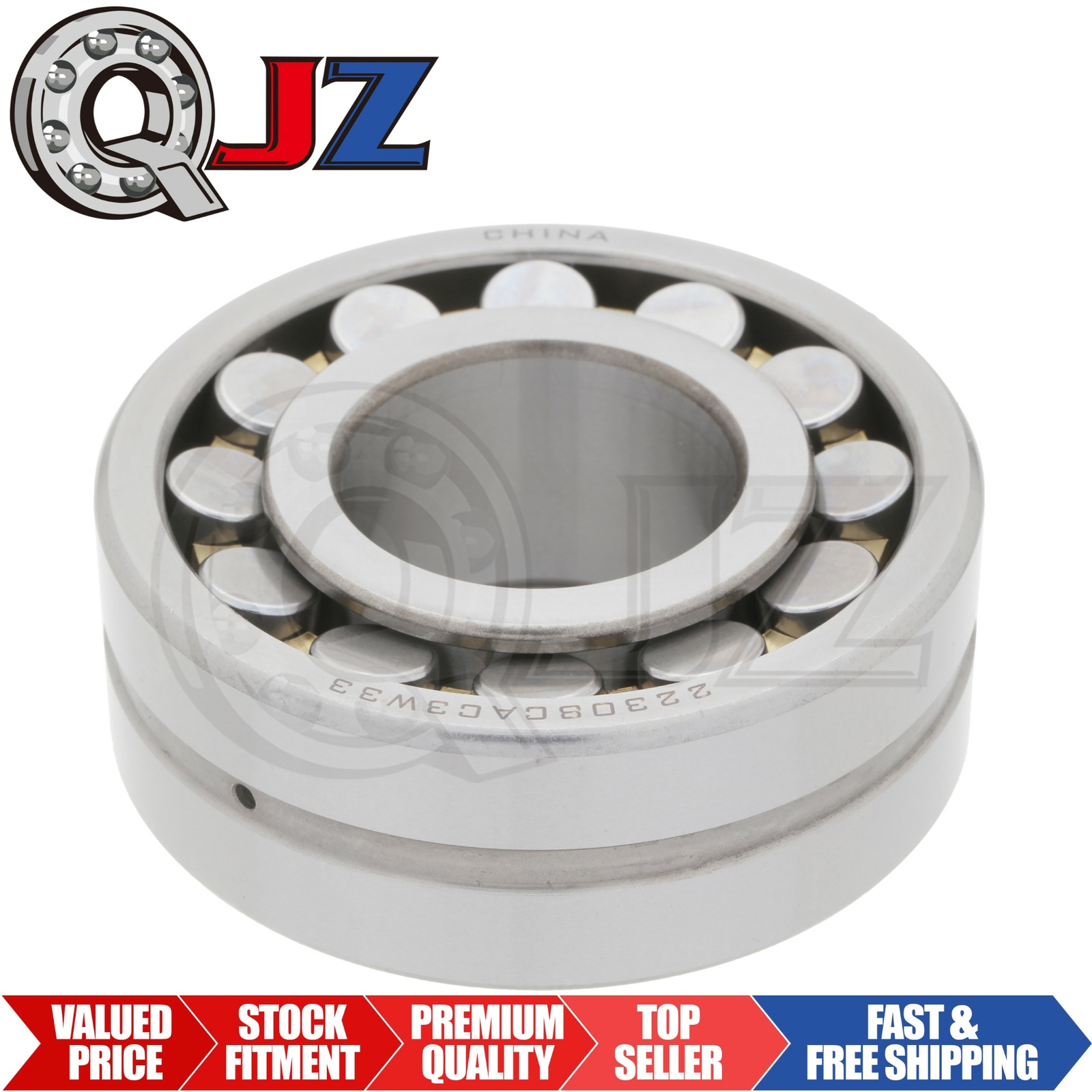 [Qty.1] New 22308CAC3W33 Spherical Roller Bearing [40mm ID x 90mm OD x ...
