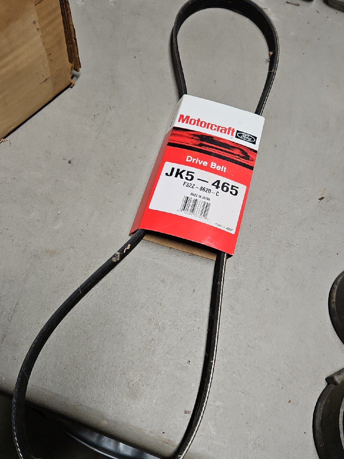 NOS Motorcraft JK5-465 Drive Belt For 93-97 Ford Probe F32Z-8620-C | eBay