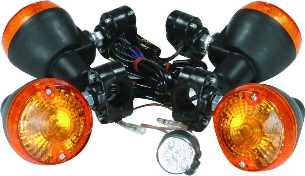 Universal ATV UTV Quad 4 Wheeler Turn Signal Kit Light Kit | eBay