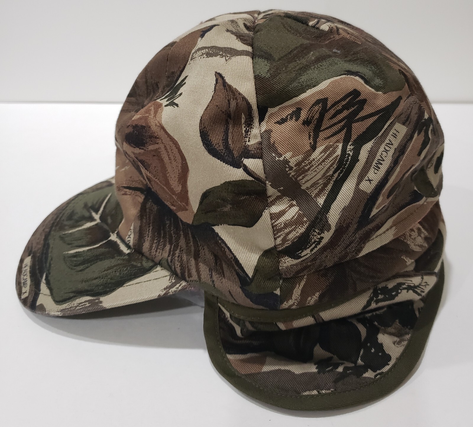 Mens Reversible Camouflage Hunting Hat By NYH Ear Fl… - Gem