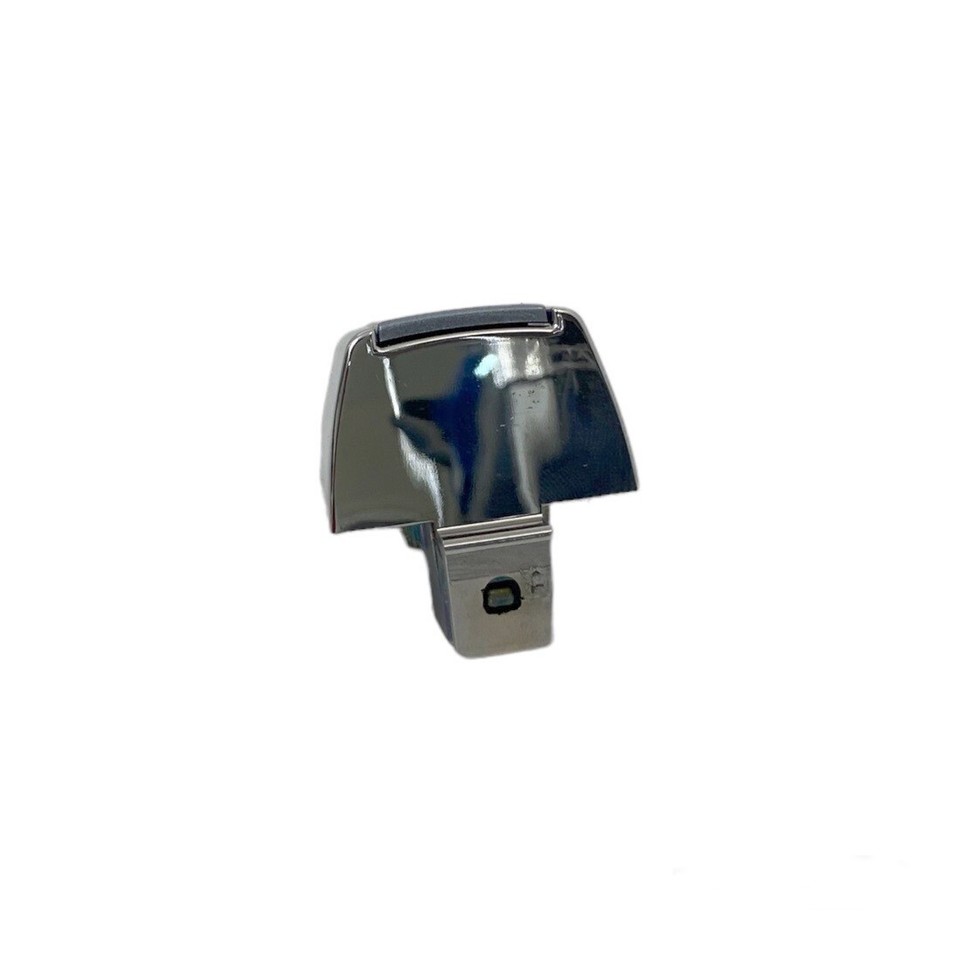 Exterior Door Handle End Cap Chrome W/Silver Topaz Chevrolet GMC 14-22 ...