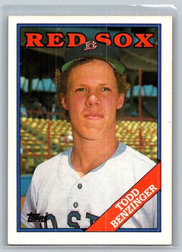 1988 Topps Todd Benzinger Rookie Boston Red Sox #96 | eBay