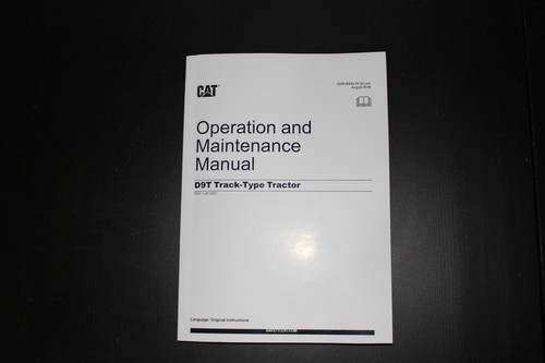 CATERPILLAR CAT D9T TRACK-TYPE TRACTOR OPERATORS MANUAL ser TWG 1-UP | eBay