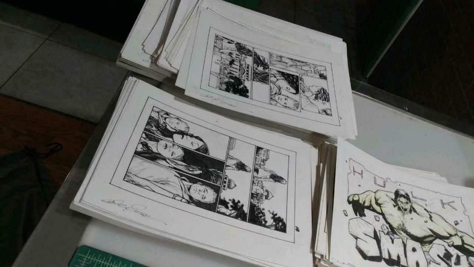 Godzilla Rivals vs. Mechagodzilla #1 pg8 Original Art Alex Sanchez 2023 ...