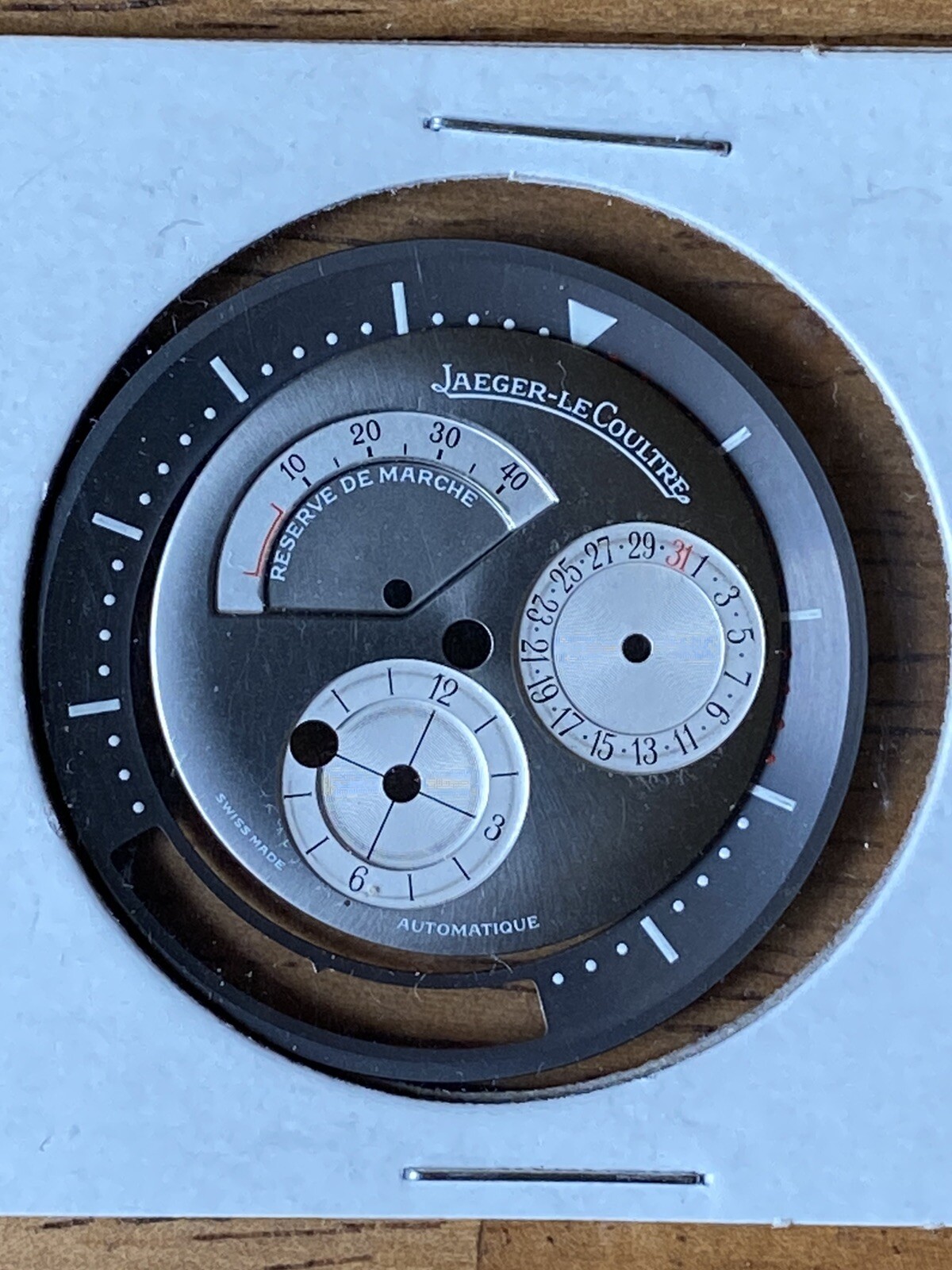 JAEGER LECOULTRE MASTER COMPRESSOR DIAL AMD INNER BEZEL | eBay