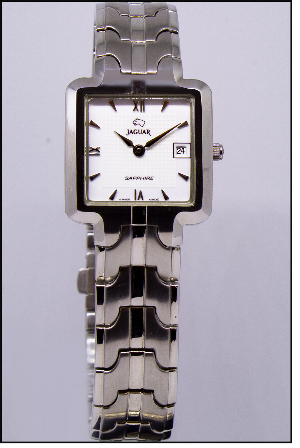 JAGUAR Watch Designer J434/1 Swiss Made Stainless Steel Sapphire Glass ...