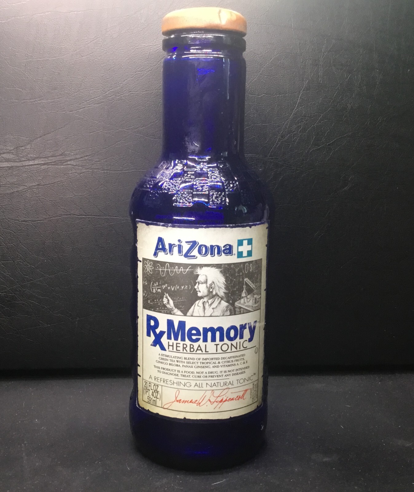 Arizona+RX+Memory+Herbal+Tonic+Tea+Collectible+Bottle+2000+USA+Glass ...