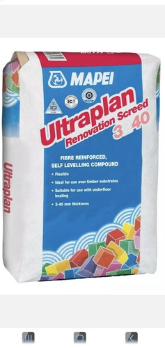 Mapei Ultraplan Renovation Screed - Fibre Reinforced. **CHECK DEL ...