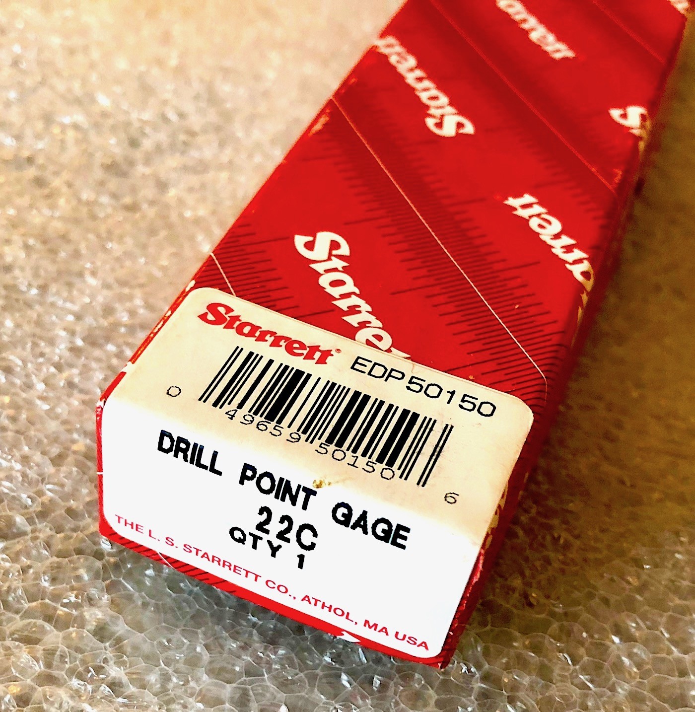 STARRETT DRILL POINT GAGE KIT – Brand New Made In USA | eBay