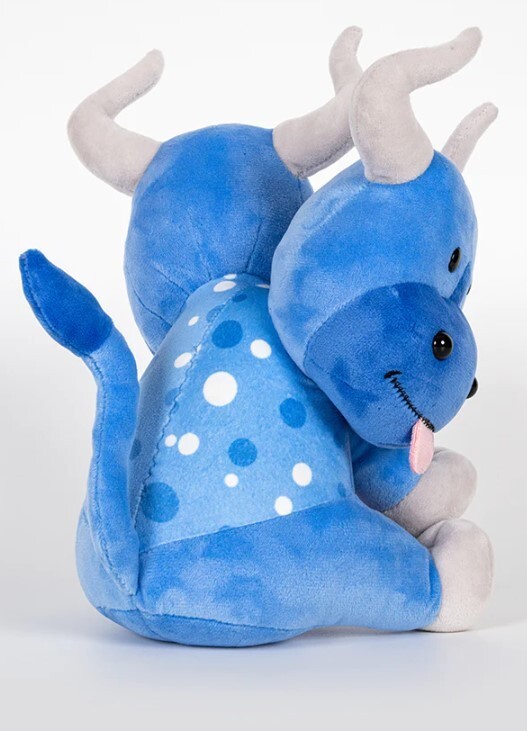 Fallout 4 76 New Vegas Blue Two-Headed Brahmin Plush Figure Mutant ...