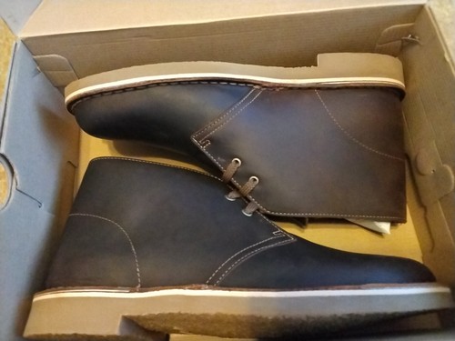 Clarks Collection Bushacre 3 Beeswax Leather Mens Size 9 M 42 Chukka ...
