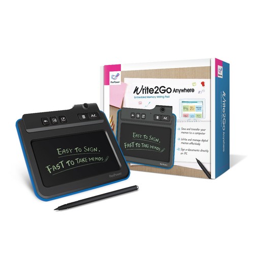 PenPower Write2Go Anywhere – Digital Memo Writing Tablet Signature Pad ...