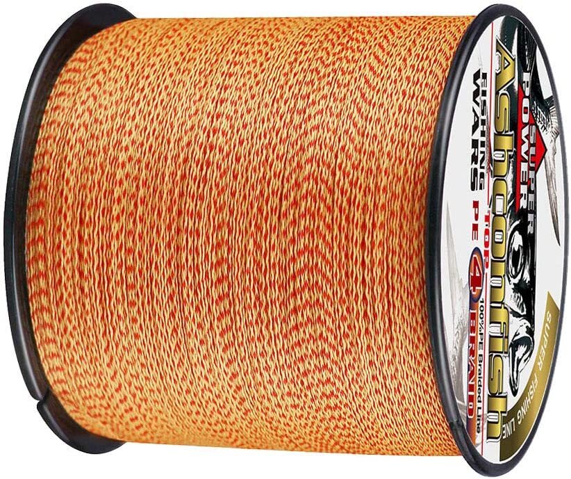 Ashconfish Pro 100m-2000m PE Dyneema Extreme Braided Fishing Line 6lbs ...