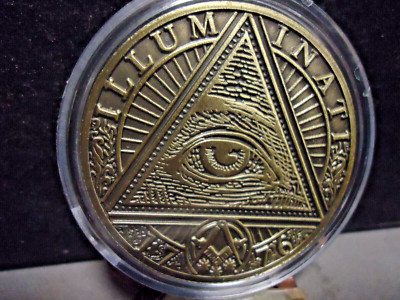 FREEMASON - ILLUMINATI MASONIC 1776 LUCKY POCKET TOKEN | eBay