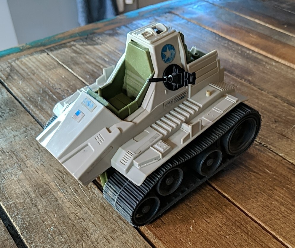 1986 Vintage GI JOE Sgt. Slaughter Triple T Tank K-DP3-1586 HASBRO ...