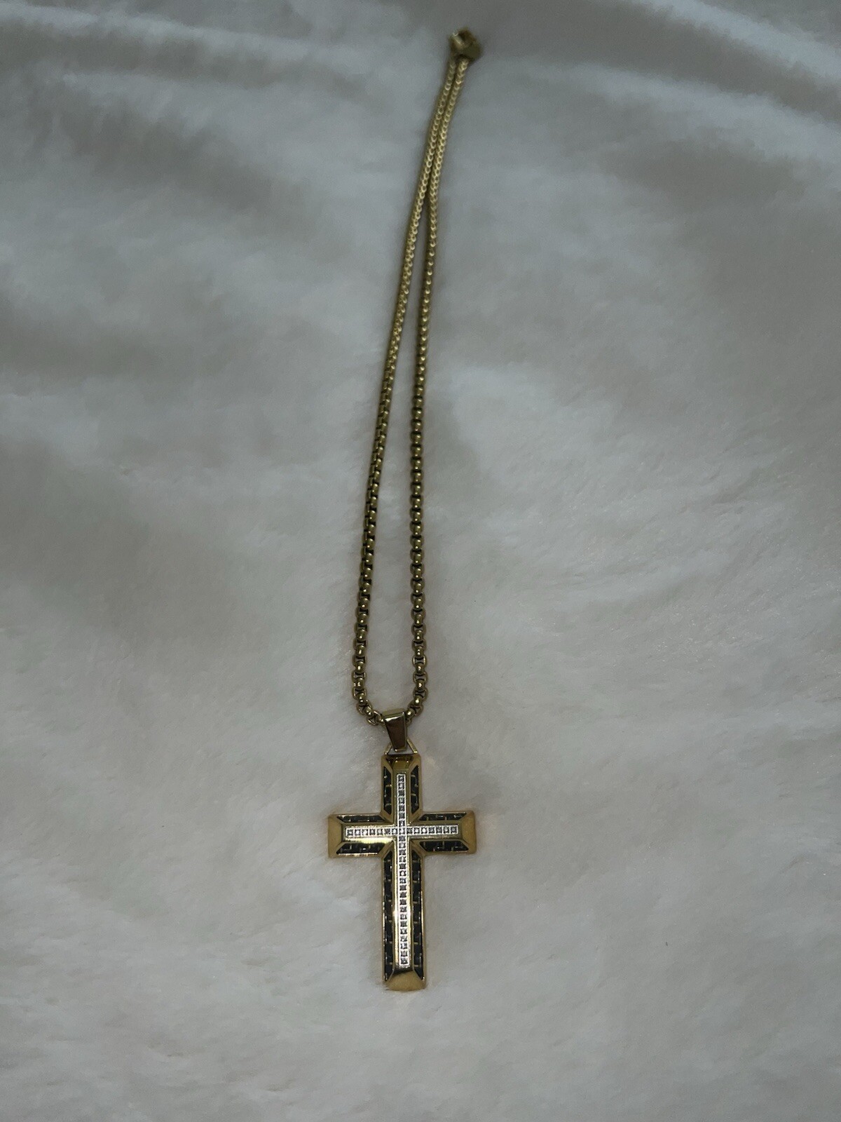 Esquire Mens Diamond Cross Necklace 22’ Original Price (550) | eBay
