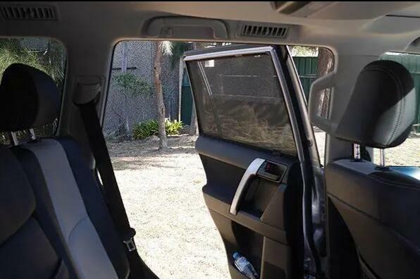 Magnetic Sunblinds for the Rear side windows of Mitsubishi Pajero ...