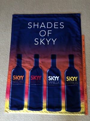 Shades of Skyy Vodka Fabric Banner Flag Poster 3X4 Feet College Dorm ...
