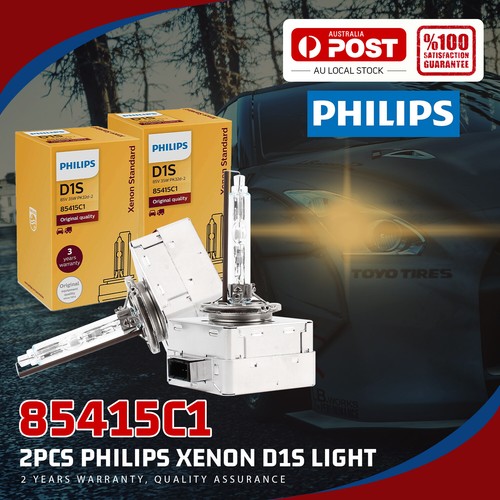 2* PHILIPS D1S 35W D1S Xenon HID Headlight Bulb 35w 4200k BMW MAZDA ...