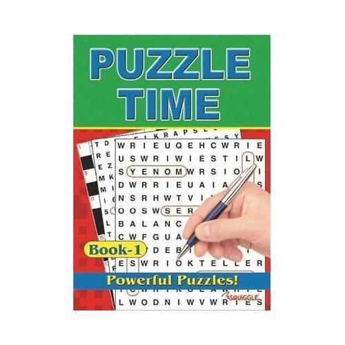 A4 Large Print Puzzle TIME Book Books 140 Puzzles In each Book A4 Pages ...