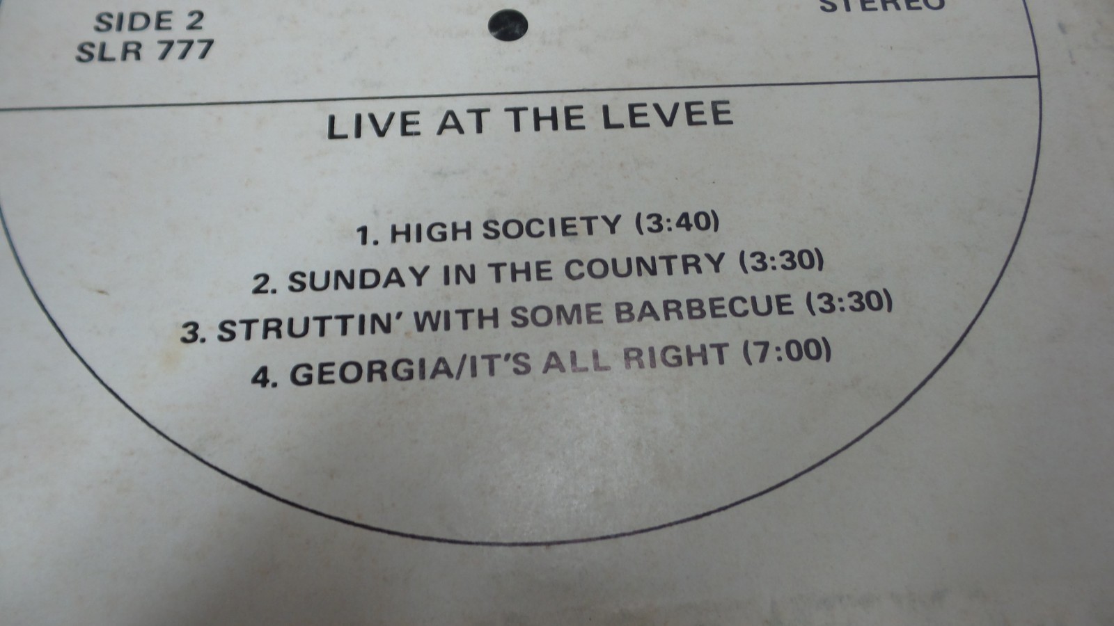 ED BERNET & THE DIXIELAND SEVEN Jazz RARE LP Live at LEVEE Dallas rec ...