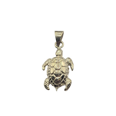 Solid Gold Turtle Charm | eBay