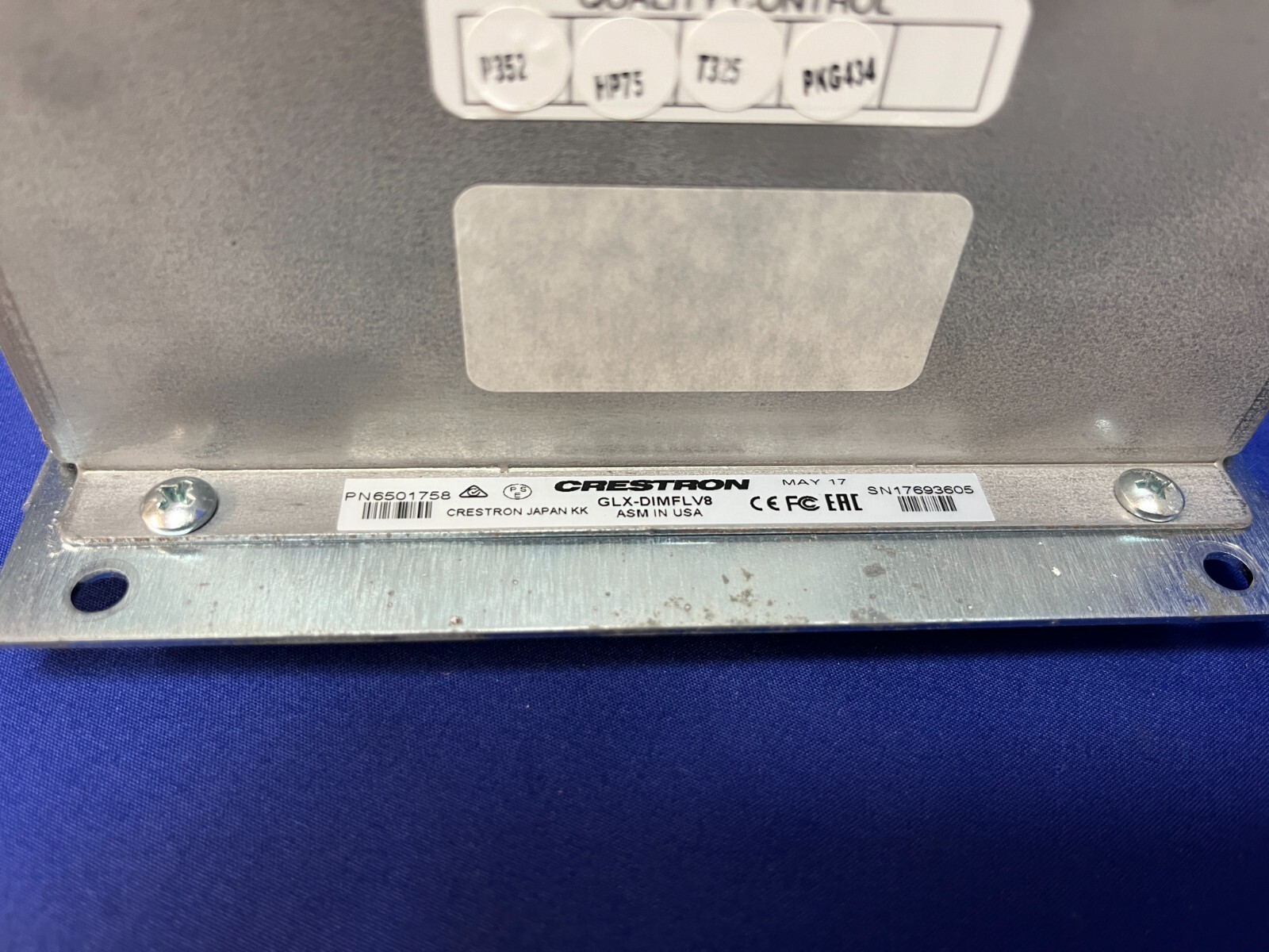 Crestron GLX-DIMFLV8, 8 Channel 0-10V Dimmer Module (6501758 ...