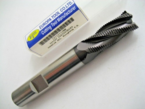 12mm COATED RIPPER RIPPA END MILL HSSCo8 4 FLUTED EUROPA CLARKSON ...