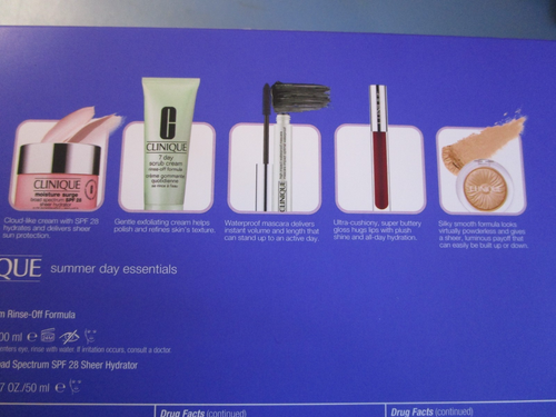 Clinique Summer Day Essentials Set, 6 Pieces Skincare & Makeup, New In ...