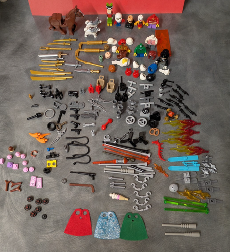 65 x LEGO MINI FIGURES EGGHEAD,MASK BATMAN,MANY MORE & ALOT OF ...