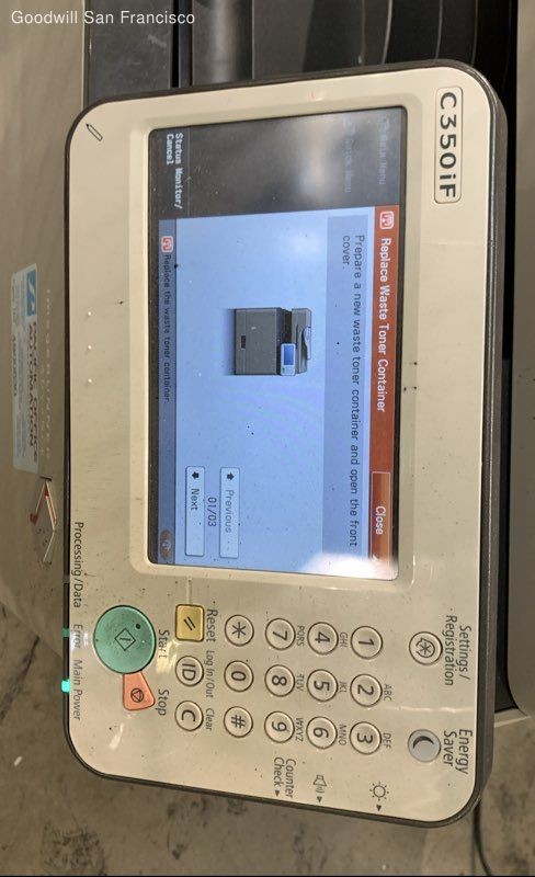 Canon imageRUNNER ADVANCE C350iF Color Multi-Function Printer Copier | eBay