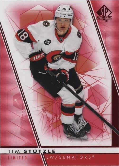 2022-23 SP Authentic - Tim Stutzle #18 Limited Red for sale online | eBay