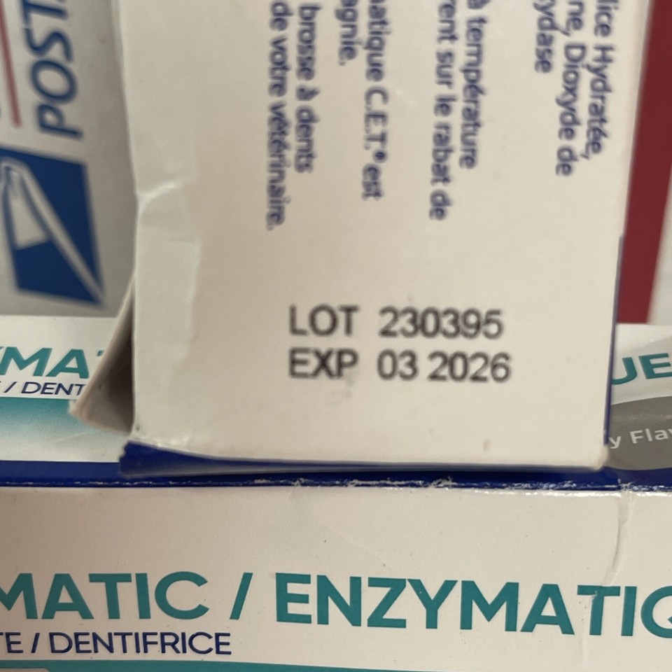 (Lot Of 2) CET Enzymatic Toothpaste POULTRY Flavor, 2.5 oz DOGS/CATS ...