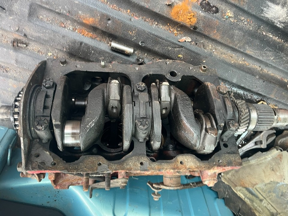 Classic Austin Rover Mini 998cc Cylinder short Block, crank pistons Pre ...