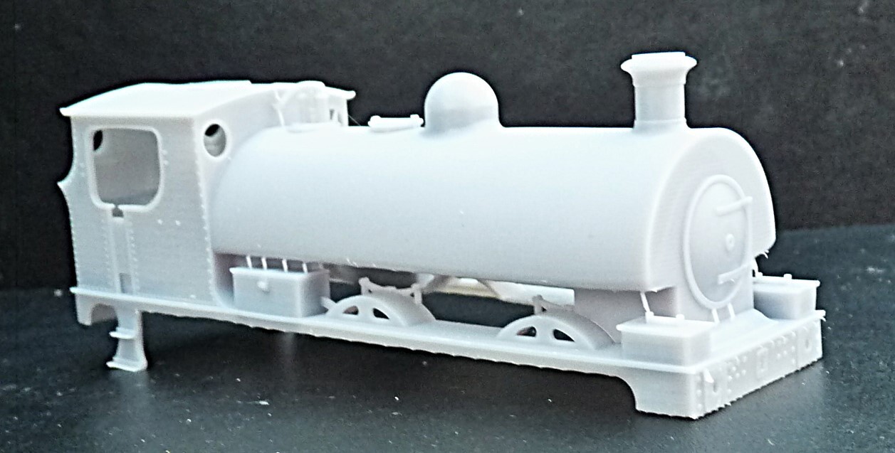 4mm scale GWR TVR tank loco body 3D printed | eBay UK